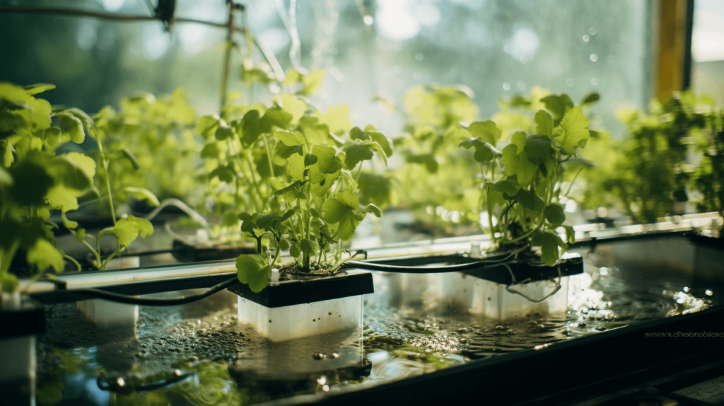 NFT System in Aquaponics: Optimizing Growth and Sustainability